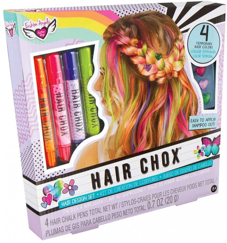 Set de tinturas temporales Fashion Angels Hair Chox